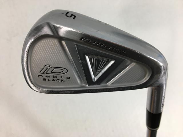 お買い得品！【中古ゴルフクラブ】(6本セット)プロギア iD nabla(ナブラ) BLACK(ブラック) フォージド アイアン スペックスチール3 5〜9.P【14日間返品OK】