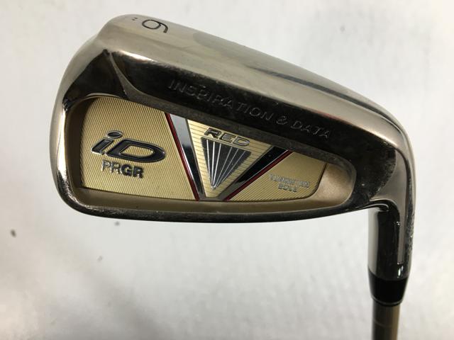 お買い得品！【中古ゴルフクラブ】(5本セット)プロギア iD nabla(ナブラ) RED(レッド) アイアン オリジナルカーボン 6〜9.P【14日間返品OK】