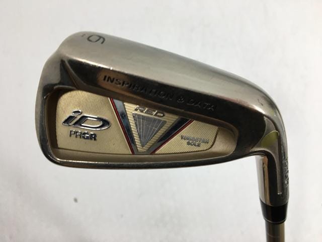 お買い得品！【中古ゴルフクラブ】(5本セット)プロギア iD nabla(ナブラ) RED(レッド) アイアン オリジナルカーボン 6〜9.P【14日間返品OK】