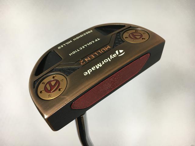 お買い得品！【中古ゴルフクラブ】テーラーメイド TP コレクション BLACK COPPER(ブラックカッパー) MULLEN2 パター 2018 オリジナルスチール パター【14日間返品OK】