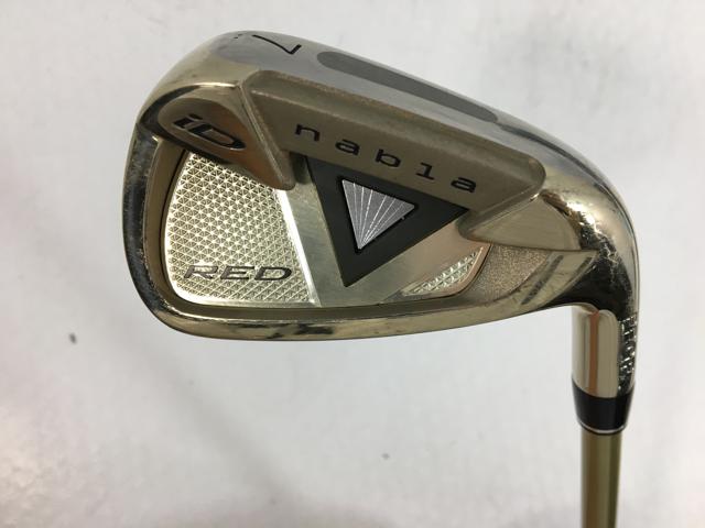 お買い得品！【中古ゴルフクラブ】(4本セット)プロギア iD nabla(ナブラ) RED(レッド) チタンフェース アイアン 2015 スピードインパクト 7〜9.P【14日間返品OK】