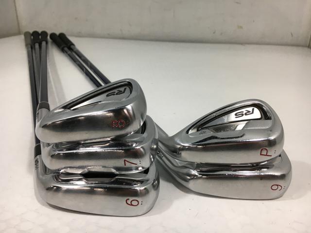 返品OK 【中古ゴルフクラブ】(6本セット)プロギア RS フォージド