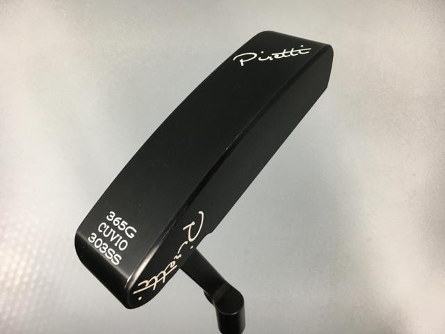 お買い得品！【中古ゴルフクラブ】Piretti(ピレッティ) CUVIO ミッドナイトブラック パター 2021 オリジナルスチール パター【14日間返品OK】
