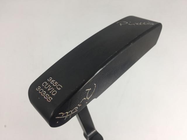 【中古ゴルフクラブ】Piretti(ピレッティ) CUVIO ミッドナイトブラック パター 2021 オリジナルスチール パター【14日間返品OK】