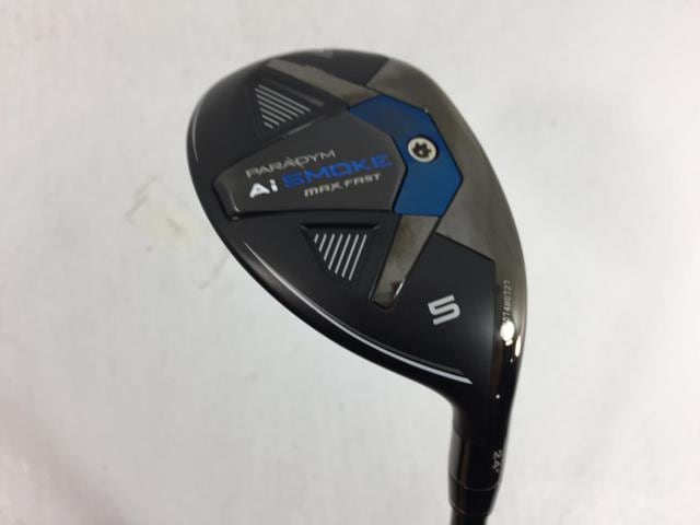 【中古ゴルフクラブ】【超美品】キャロウェイ PARADYM (パラダイム) Ai SMOKE MAX FAST ユーティリティ 2024 (日本仕様) TENSEI 40 for Callaway 5H【14日間返品OK】