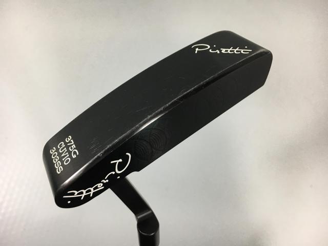 お買い得品！【中古ゴルフクラブ】Piretti(ピレッティ) CUVIO ミッドナイトブラック パター 2021 オリジナルスチール パター【14日間返品OK】