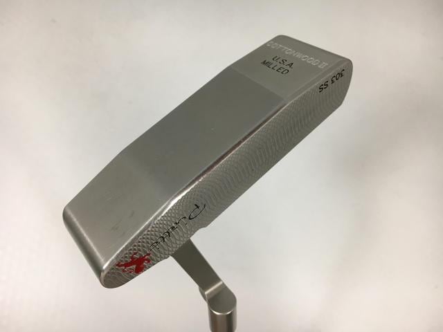 お買い得品！【中古ゴルフクラブ】Piretti(ピレッティ) RISING SUN(ライジングサン) COTTONWOOD2 パター オリジナルスチール パター【14日間返品OK】