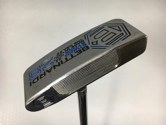 【中古ゴルフクラブ】RJベティナルディ スタジオストック SS-28 パター 2017 オリジナルスチール パター【14日間返品OK】