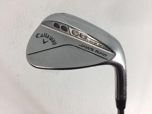 【中古ゴルフクラブ】キャロウェイ JAWS RAW ウェッジ クロム Jグラインド 56J-10 (日本仕様) 2023 D/G SW【14日間返品OK】