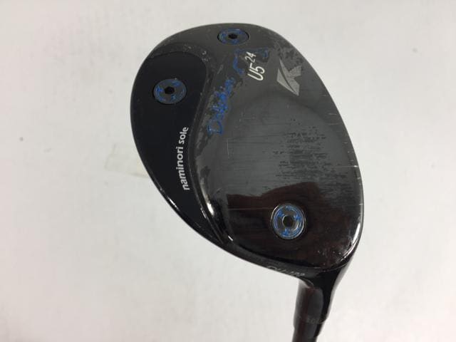 【中古ゴルフクラブ】キャスコ ドルフィン ブラック ユーティリティ DU-122 UST マミヤ ATTAS MB-HY85 U5【14日間返品OK】