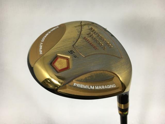【中古ゴルフクラブ】MUTSUMI HONMA(本間 睦) MUTSUMI HONMA(本間 睦) MH488F フェアウェイ (高反発) オリジナルカーボン 5W【14日間返品OK】