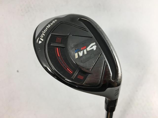 【中古ゴルフクラブ】テーラーメイド M4 レスキュー 2018 (日本仕様) REAX90 JP スチール U3【14日間返品OK】