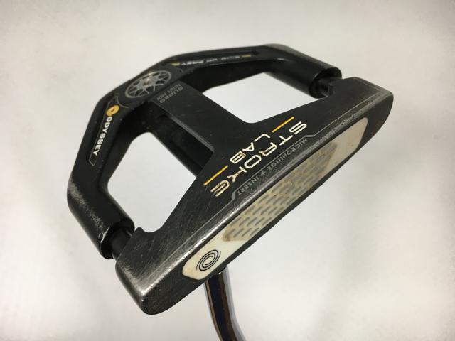 【中古ゴルフクラブ】オデッセイ STROKE LAB(ストローク ラボ) ブラックシリーズ BIRD OF PREY パター 2019 オリジナルスチール パター【14日間返品OK】