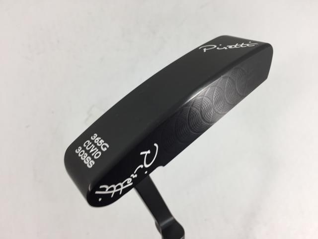 【中古ゴルフクラブ】【美品】Piretti(ピレッティ) CUVIO ミッドナイトブラック パター 2021 オリジナルスチール パター【14日間返品OK】