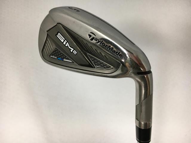 【中古ゴルフクラブ】(6本セット)テーラーメイド SIM2 MAX (シム2 マックス) アイアン 2021 (日本仕様) KBS MAX MT85 JP スチール 5〜9.P【14日間返品OK】