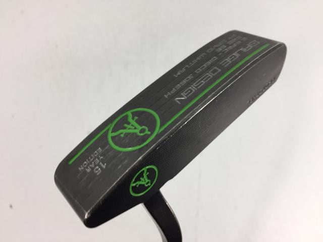 【中古ゴルフクラブ】ゲージデザイン G SPEC Joseph Black パター オリジナルスチール パター【14日間返品OK】