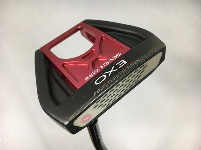 お買い得品！【中古ゴルフクラブ】オデッセイ EXO(エクソー) SEVEN MINI (セブン ミニ) パター STROKE LAB(ストローク ラボ)シャフト パター【14日間返品OK】