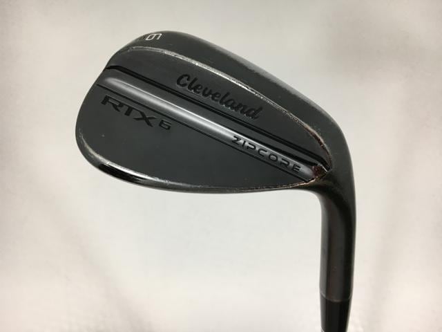 【中古ゴルフクラブ】クリーブランド RTX-6 ZIPCORE ブラックサテン ウェッジ 56.10 MID 2023 D/G SW【14日間返品OK】