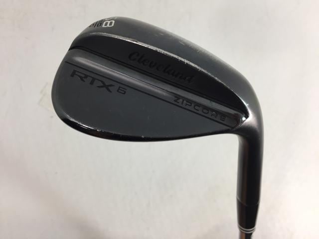 【中古ゴルフクラブ】クリーブランド RTX-6 ZIPCORE ブラックサテン ウェッジ 58.10 MID 2023 NSプロ MODUS3 TOUR105 SW【14日間返品OK】