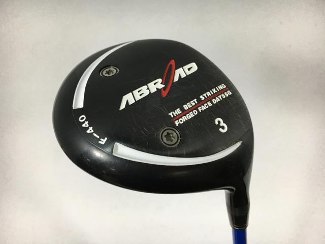 お買い得品！【中古ゴルフクラブ】ABROAD(アブロード) ABROAD(アブロード) F-440 フェアウェイ (レッド) ツアーAD BB-6 3W【14日間返品OK】