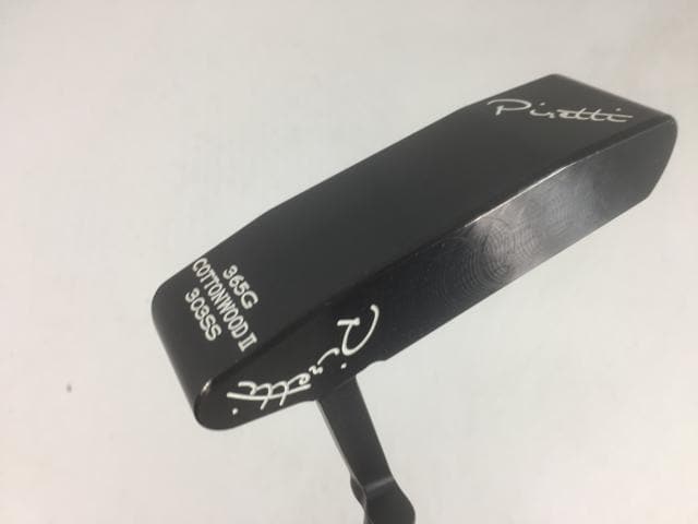 【中古ゴルフクラブ】【美品】Piretti(ピレッティ) COTTONWOOD2(CW2) クラシック 303 ブラック パター オリジナルスチール パター【14日間返品OK】
