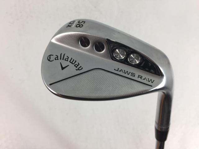 【中古ゴルフクラブ】キャロウェイ JAWS RAW ウェッジ クロム 58X-12 (日本仕様) 2022 NSプロ MODUS3 TOUR115 SW【14日間返品OK】
