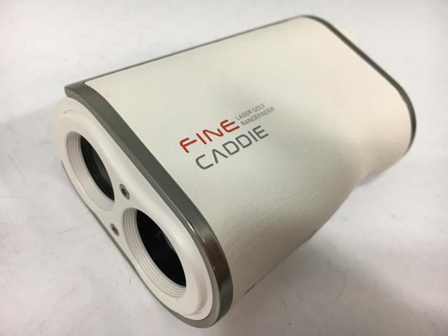 【中古ゴルフ用品】FINE CADDIE レーザー距離計 ファインキャディ J100 [ホワイト]【14日間返品OK】