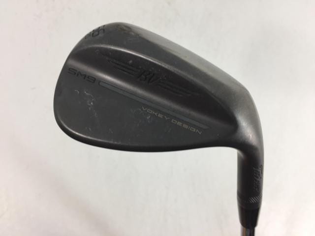 【中古ゴルフクラブ】タイトリスト ボーケイ ウェッジ スピンミルド SM9 (ジェットブラック)56.12D(日本仕様) BV105 SW【14日間返品OK】