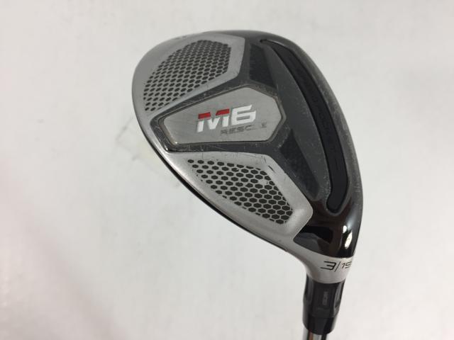【中古ゴルフクラブ】テーラーメイド M6 レスキュー 2019 (日本仕様) REAX85 JP スチール U3【14日間返品OK】