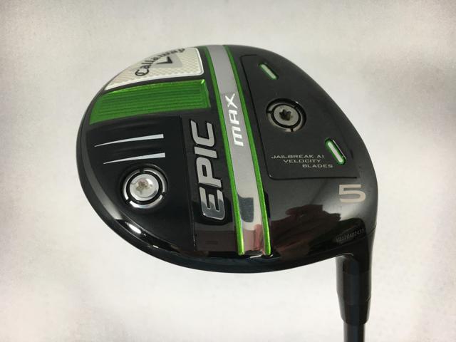【中古ゴルフクラブ】キャロウェイ EPIC MAX (エピック マックス) フェアウェイ 2021 (日本仕様) ディアマナ 40 for Callaway 5W【14日間返品OK】