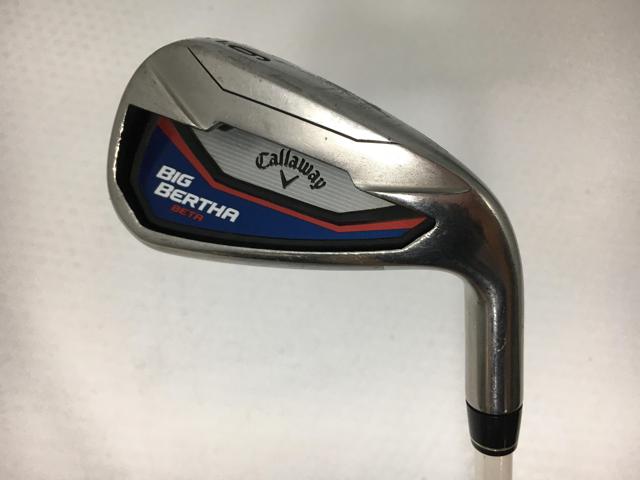 お買い得品！【中古ゴルフクラブ】(5本セット)キャロウェイ ビッグバーサ ベータ (BETA) アイアン 2015 (日本仕様) AIR SPEEDER 6〜9.P【14日間返品OK】