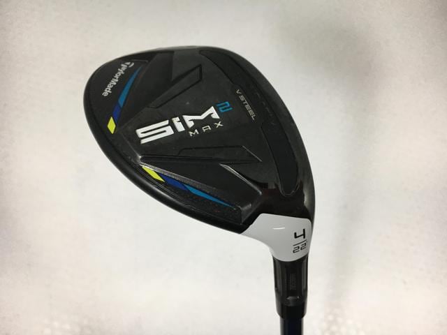 【中古ゴルフクラブ】テーラーメイド SIM2 MAX (シム2 マックス) レスキュー 2021 (日本仕様) TENSEI BLUE TM60 U4【14日間返品OK】
