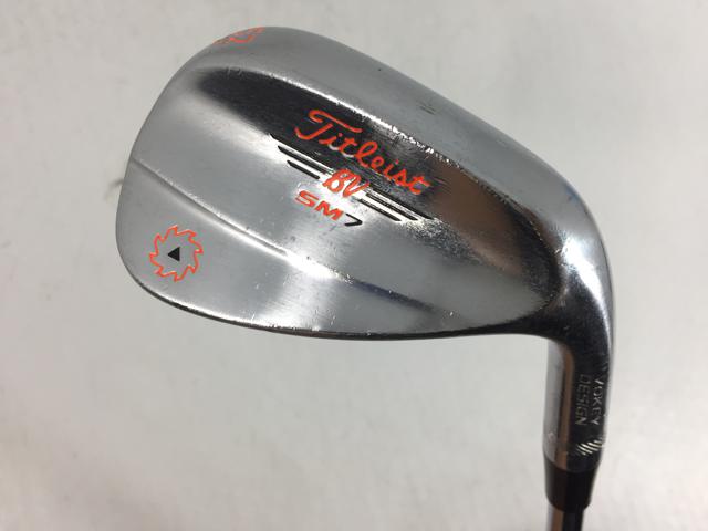 【中古ゴルフクラブ】タイトリスト ボーケイ ウェッジ スピンミルド SM7 (ツアークロム)52.12F(日本仕様) D/G AW【14日間返品OK】