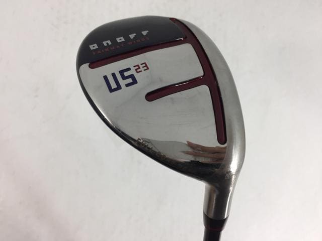 【中古ゴルフクラブ】ダイワ(グローブライド) ONOFF フェアウェイ ウィングス ユーティリティ 赤(AKA)  2020 スムースキックMP-520U U5【14日間返品OK】