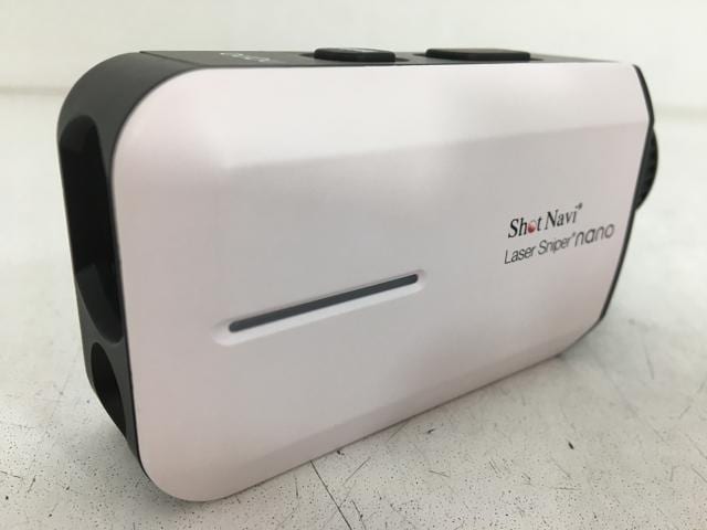 【中古ゴルフ用品】テクタイト(ショットナビ) レーザー距離計 Shot Navi(ショットナビ) Laser Sniper nano [White]【14日間返品OK】