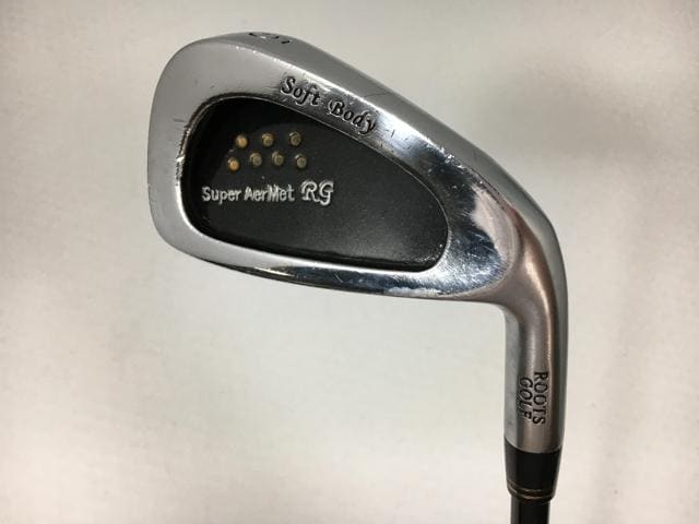 【中古ゴルフクラブ】(8本セット)ルーツゴルフ(ゴーセン) ルーツ スーパーアーメット RG アイアン AUTOKICK カーボン 5〜9.P.A.S【14日間返品OK】