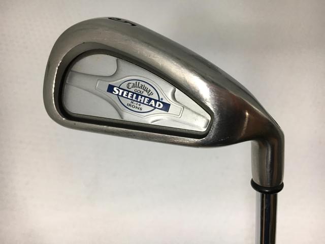 【中古ゴルフクラブ】(9本セット)キャロウェイ スチールヘッドX-14 コンスタントウエイトライフル 3〜9.P.S【14日間返品OK】