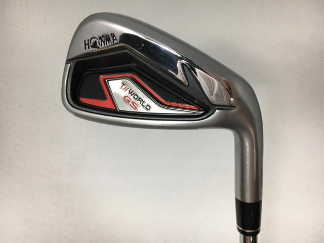 【中古ゴルフクラブ】(5本セット)ホンマ T//WORLD GS アイアン 2021 NSプロ 950GH neo 6〜10【14日間返品OK】