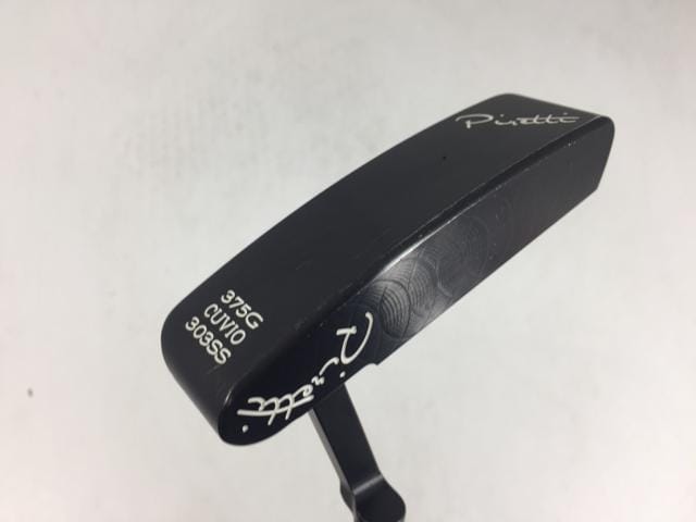 【中古ゴルフクラブ】Piretti(ピレッティ) CUVIO ミッドナイトブラック パター 2021 オリジナルスチール パター【14日間返品OK】