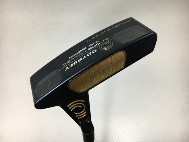 【中古ゴルフクラブ】【超美品】オデッセイ Ai-ONE MILLED TRI-BEAM (ミルド トライビーム) DOUBLE WIDE T パター 2024 STROKE LAB(ストローク ラボ) 90 シャフト パター【14日間返品OK】