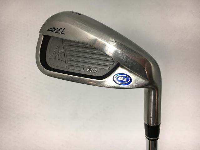 【中古ゴルフクラブ】(6本セット)ツルヤゴルフ アクセル BL アイアン 2014 GS85スチール 5〜9.P【14日間返品OK】