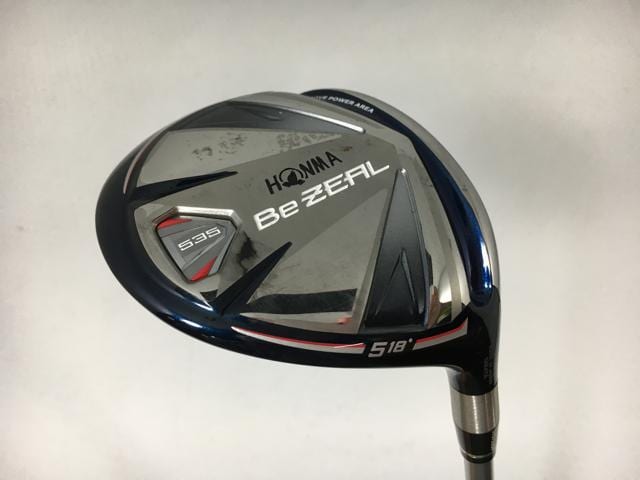 お買い得品！【中古ゴルフクラブ】ホンマ Be ZEAL(ビジール) 535 フェアウェイ 2018 VIZARD for Be ZEAL 5W【14日間返品OK】