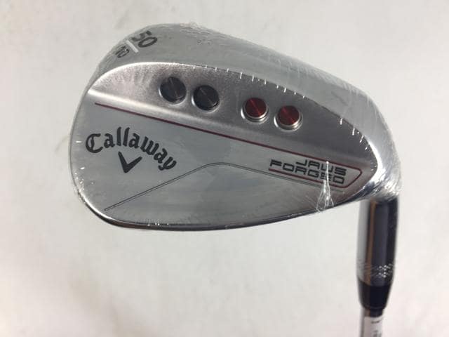 【中古ゴルフクラブ】【未使用品】キャロウェイ JAWS フォージド ウェッジ クローム 50.10 2023 (日本仕様) D/G バーガンディ AW【14日間返品OK】