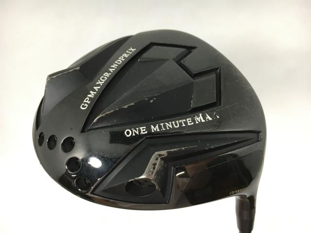 お買い得品！【中古ゴルフクラブ】グランプリ ONE MINUTE(ワンミニッツ) MAX ドライバー 2018 クレイジー ブラック 1W【14日間返品OK】