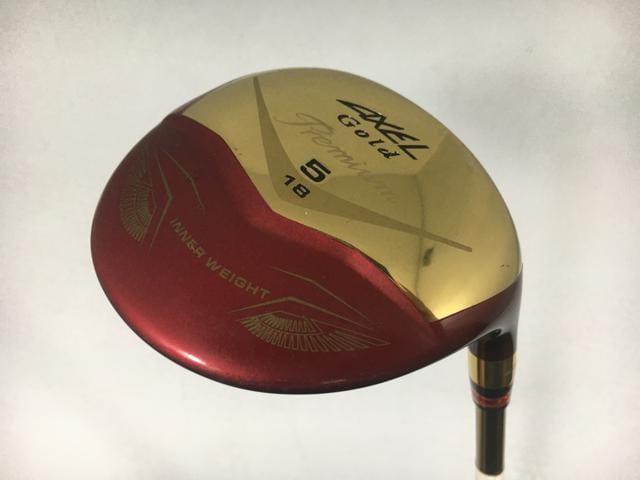 お買い得品！【中古ゴルフクラブ】ツルヤゴルフ アクセル ゴールドプレミアム4 スタンダード フェアウェイ(高反発) 2020 オリジナルカーボン 5W【14日間返品OK】