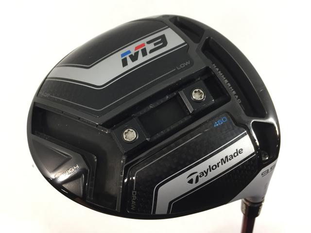 【中古ゴルフクラブ】テーラーメイド M3 460 ドライバー 2018 (日本仕様) Motore Speeder 569 エボリューション3 1W【14日間返品OK】
