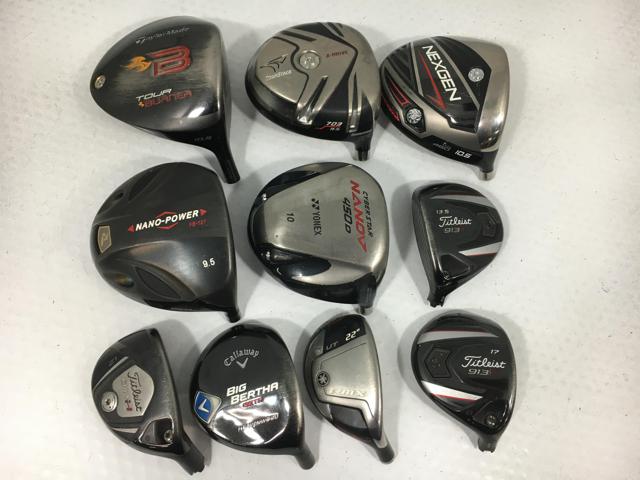 【中古ゴルフクラブ】各種メーカー メガ盛りセット - 【14日間返品OK】