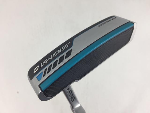 【中古ゴルフクラブ】ピン SIGMA2 ANSER パター プラチナム 2019 (調整機能付き) オリジナルスチール パター【14日間返品OK】