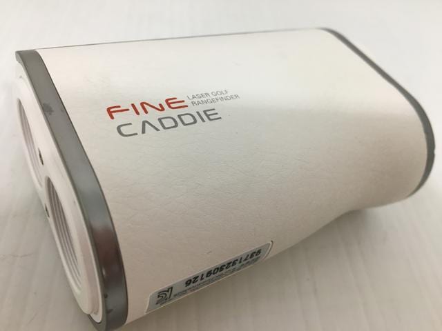 【中古ゴルフ用品】FINE CADDIE レーザー距離計 ファインキャディ J300 [ホワイト]【14日間返品OK】