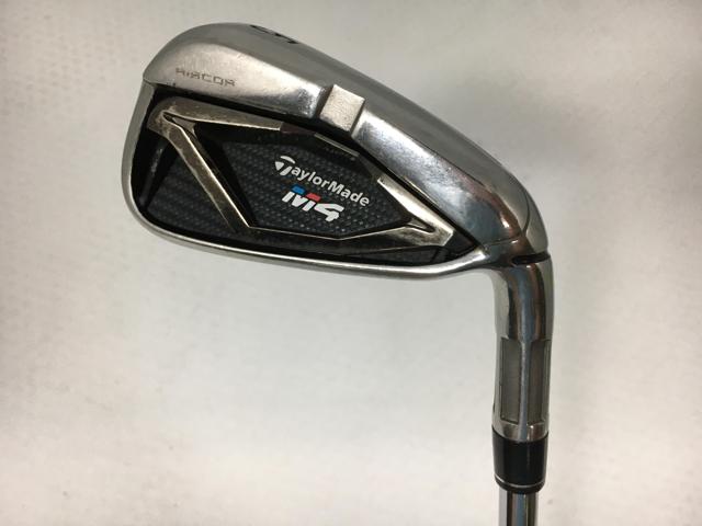 【中古ゴルフクラブ】(6本セット)テーラーメイド M4 アイアン 2018 (日本仕様) REAX90 JP スチール 5〜9.P【14日間返品OK】